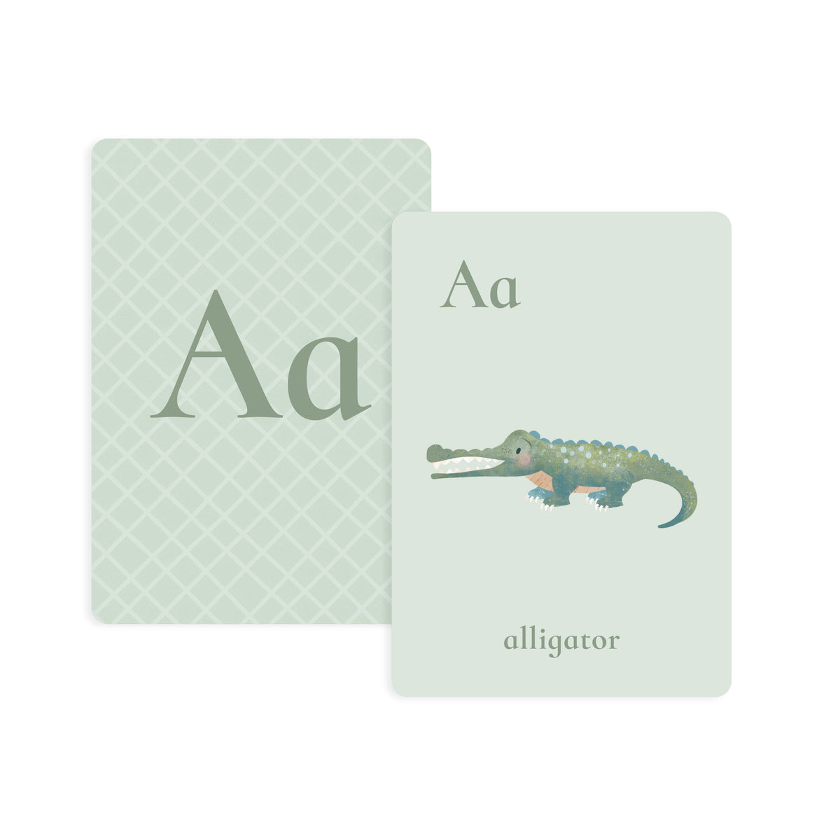 A–Z Illustrated Animal Alphabet Cards – Merimoi Press